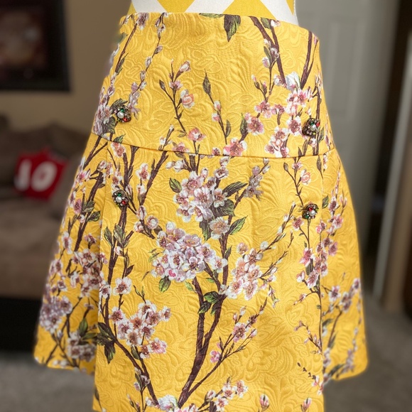 Amy Chow | Skirts | Amy Chow Cherry Blossom Skirt | Poshmark
